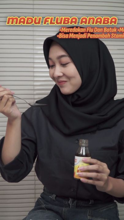 Madu Fluba Anaba Ampuh Meredakan Radang Amandel Paket 2 Botol | Lazada ...