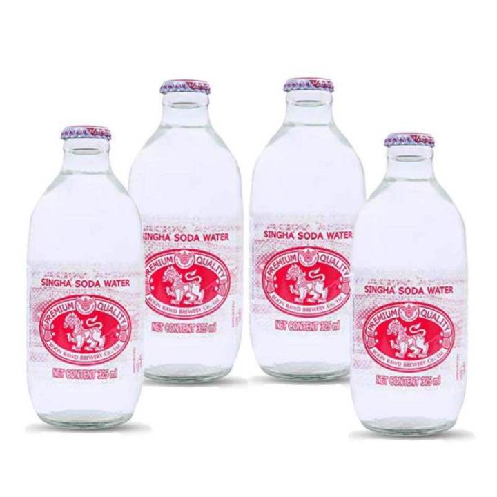 Thailand🇹🇭Soda water/Sparkling Singha water, 100% ORIGINAL, 325 ML | Lazada