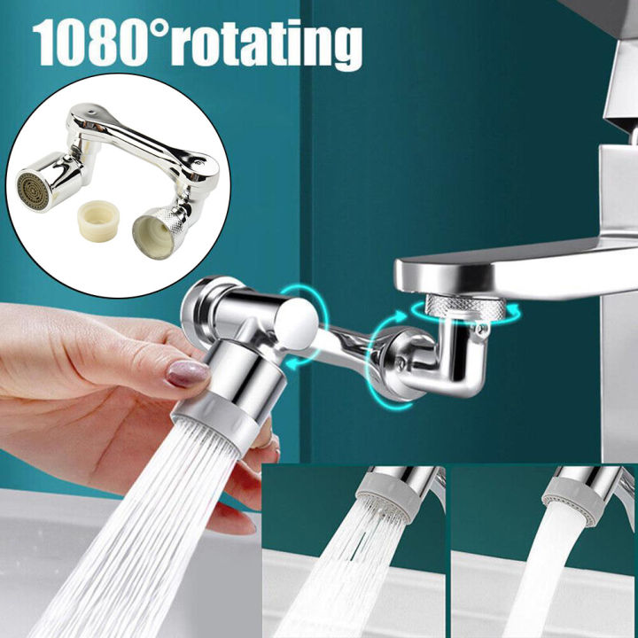 1080 Degree Faucet Extender Robotic Arm Universal Faucet Extender ...