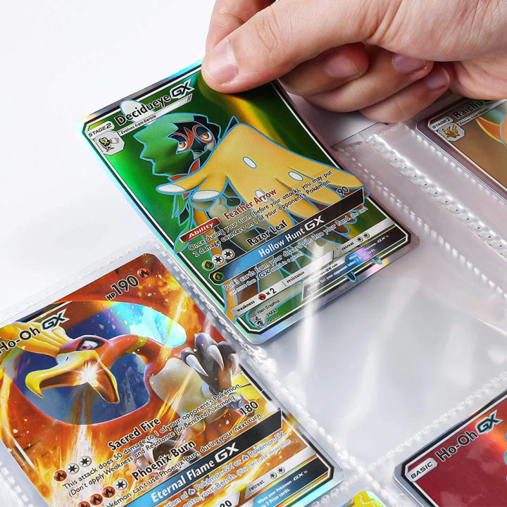 240pcs Models Pocket Album Pokemon Map Binder Folder List Cartoon Anime ...