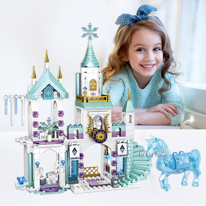 Betterservice 360pcs/set Disneys Frozen Annas Elsas Princess Castle ...