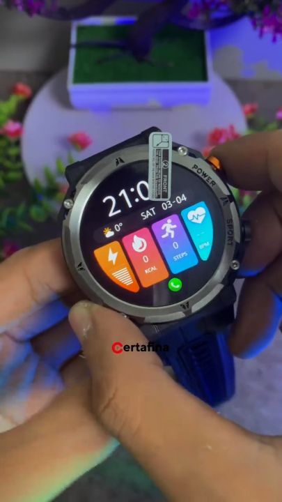 Certafina C21 PRO Smartwatch 410mah 1.39 Touch Screen Outdoor Sport ...