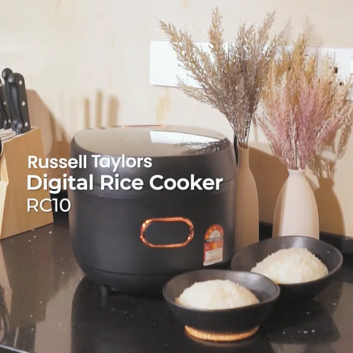 Russell Taylors Digital Low Sugar Rice Cooker (1.8L) RC10 | Lazada ...