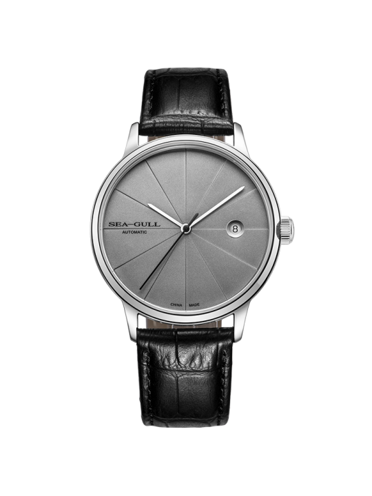 Seagull นาฬิกากลไกอัตโนมัติผู้ชายบุคลิกภาพ Penrose ดีไซน์ หนัง เข็มขัด ...