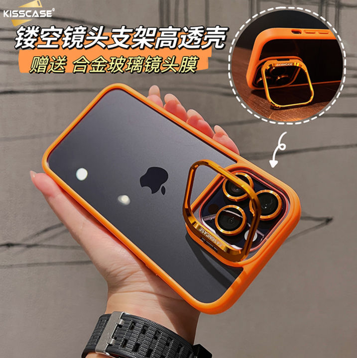 【With Lens Films】KISSCASE For iPhone 15ProMax Case Clamshell Invisible ...