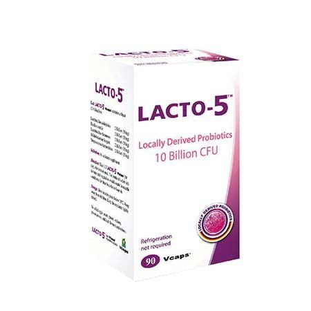 LACTO-5 LOCALLY DERIVED PROBIOTICS 90S | Lazada