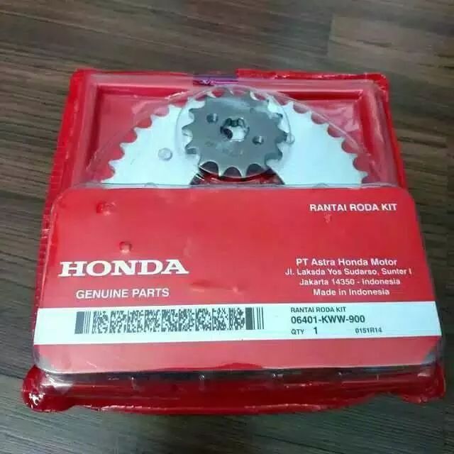 Gear Set Rantai KIT Honda Revo Absolute Blade Old New Revo Fit Revo Fi ...
