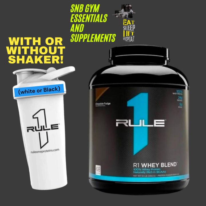 Rule 1 Proteins R1 Whey Blend 5lbs 68 Servings SNB GYM | Lazada PH