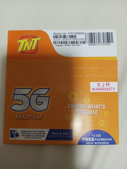 TNT 5G READY VANITY SIM 09853952999 | Lazada PH