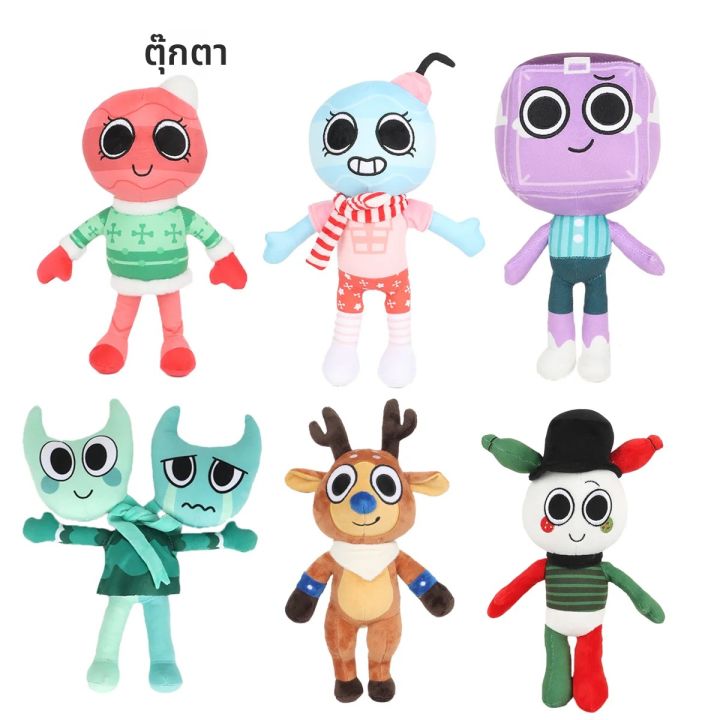 การ์ตูนอะนิเมะ Dandy's World เกมบทบาทของเล่นตุ๊กตาคอลเลกชัน Blue Bell ...