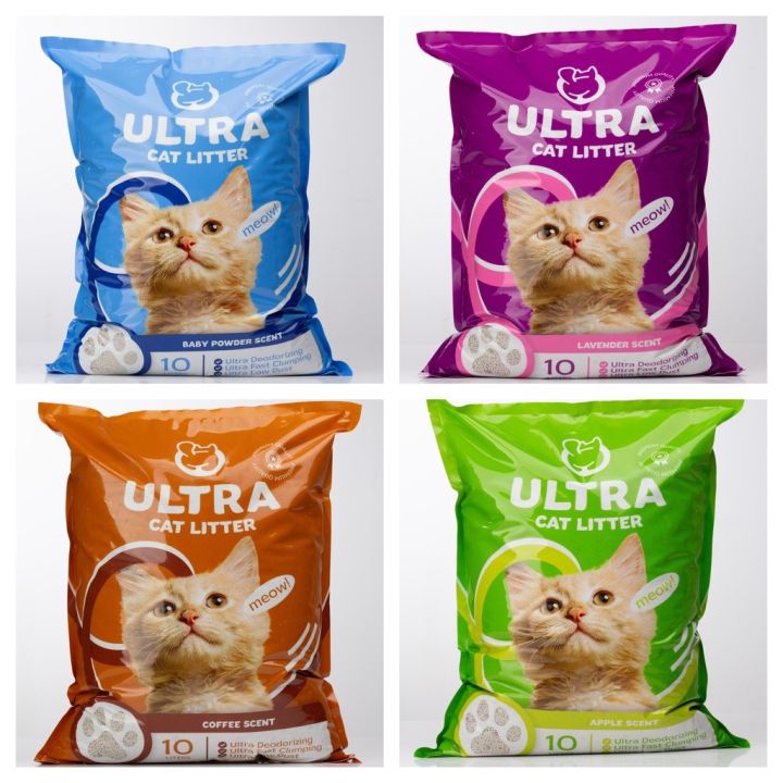 Ultra Cat Litter 10L Bentonite Clay | Lazada PH