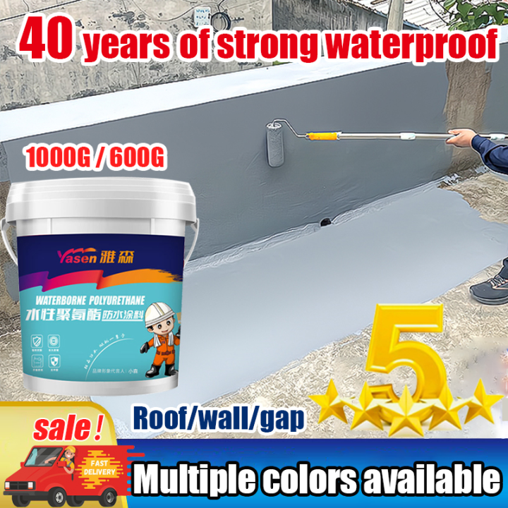 【40 years durability】Waterproof Glue 1000g/600g water proofing sealant ...