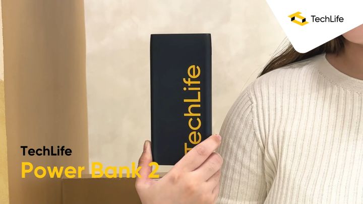 TechLife Power Bank 2 10000mAh/20000mAh | Two-Way Fast Charging | Built-in Type-C and Lightning ...
