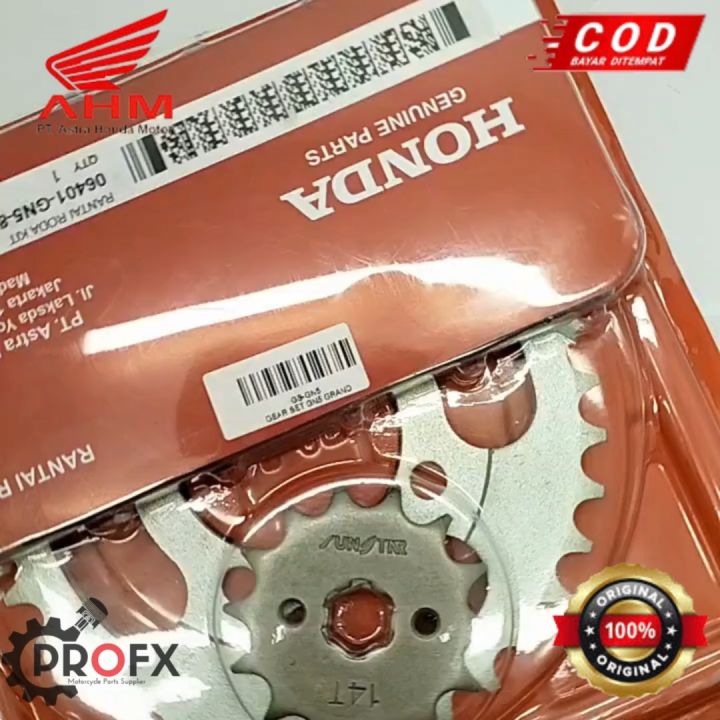 GEAR RANTAI SET GRAND LEGENDA PRIM ASTREA STAR HONDA GN5 KUALITAS ...
