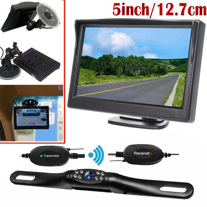 Wireless Car Styling 5 inch TFT LCD Screen Car Monitor Display for Rear ...