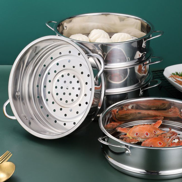 S&S Steamer 304 Stainless steel steamer drawer 16cm/18cm Household ...