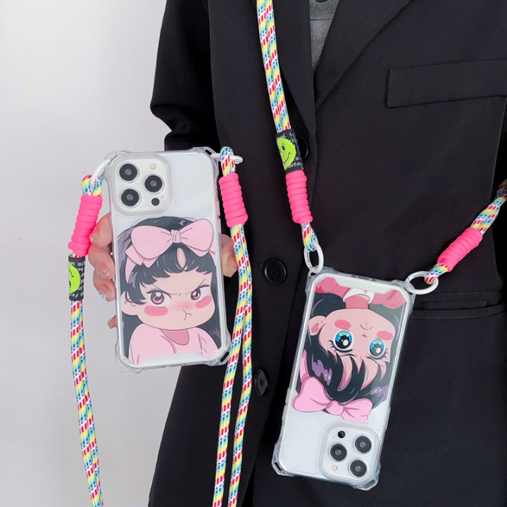 Emo Cute Gril Pattern For iPhone 14 Pro Max iphone 13 Pro iphone 11 Pro ...