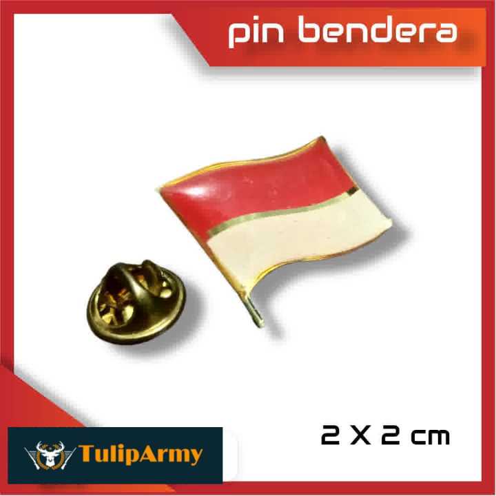 Pin bendera merah putih | Lazada Indonesia
