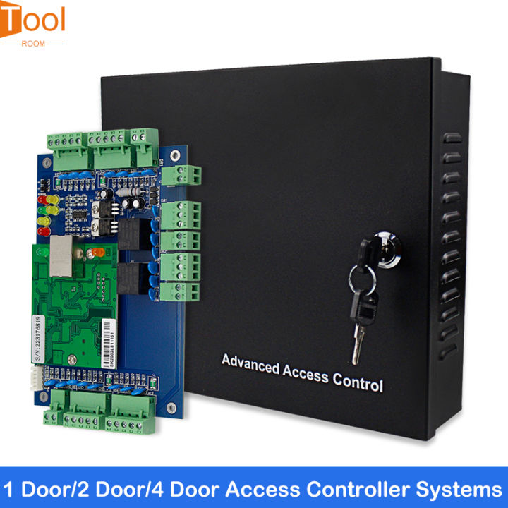 Wiegand 26/34 TCP/IP Door Access Control Board 1Door 2 Doors 4 Doors Access Controller Entry ...