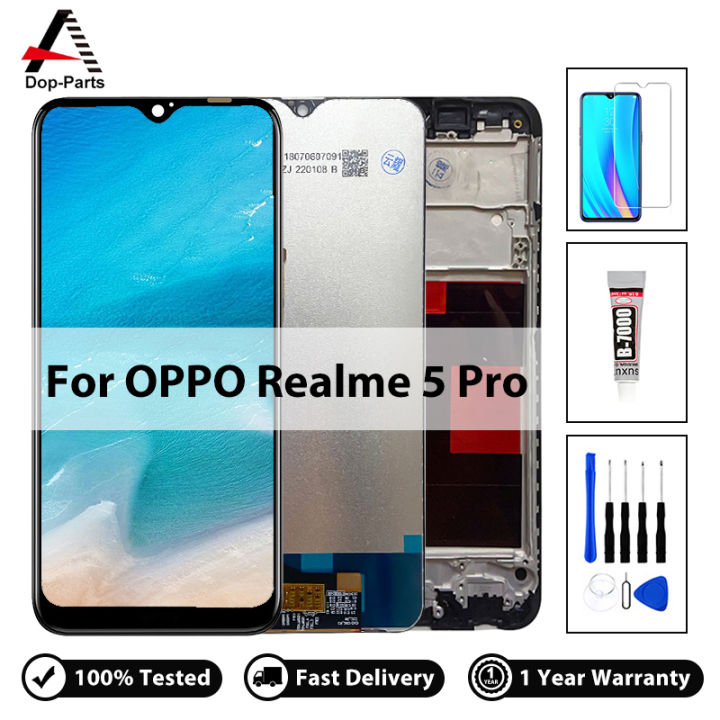 6.3 " Original LCD For OPPO Realme 5 Pro RMX1971 RMX1973 Display Touch ...