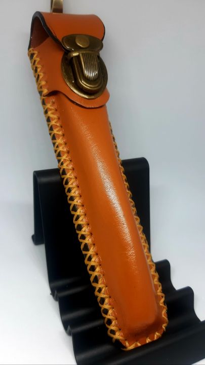 Wadah pipa Case pipa rokok Sarung kulit pipa Sarung cangklong Sarung ...