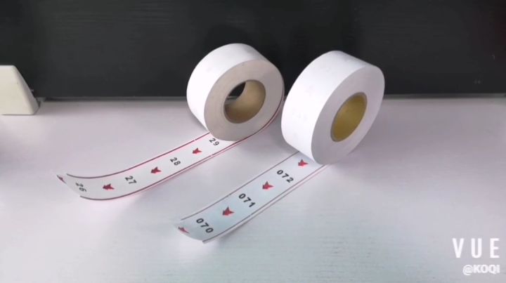 Queue Roll Paper for Ticket queue system Queue System Ticket Dispenser ...