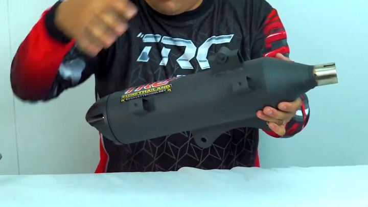 TRC Racing Honda Click 125 150 V2 Power Pipe Muffler Exhaust 1730 | Lazada