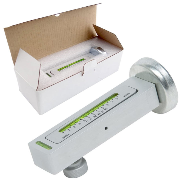Adjustable Magnetic Gauge Tool Four Wheel Positioner Aligner Bubble ...