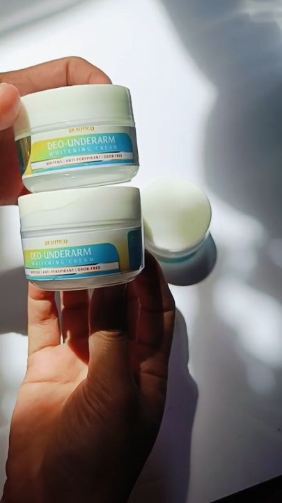 Beautico Deo Underarm Whitening Cream - Authentic Whitening for Dark ...