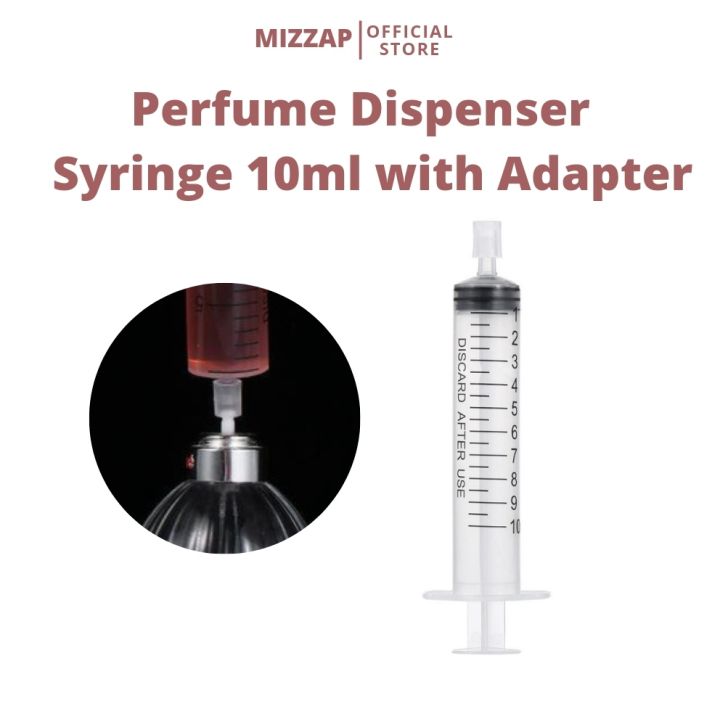 Perfume Dispenser Syringe w/ Adapter 10ml&20ml Perfume Decant Refill ...
