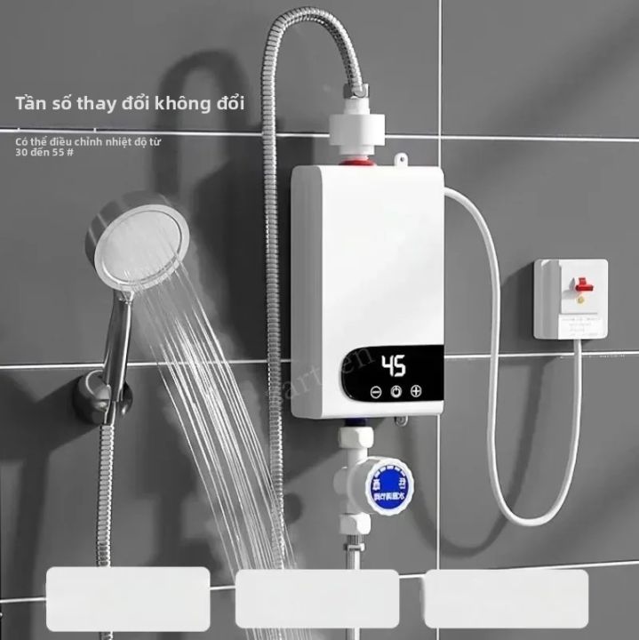 Máy Nước Nóng Tức Thời 220V 5500W, Máy Tắm Điện Di Động Cho Phòng Tắm ...