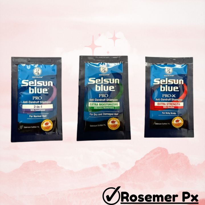 Selsun Blue Anti Dandruff Shampoo Sachet 6ml | Lazada PH