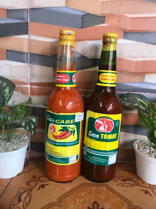 Saos tomat dan saos sambal ( cabe ) cap kapal | Lazada Indonesia