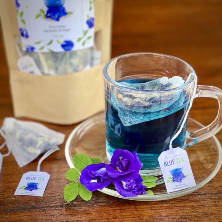TeaBags Blue TERNATE Blue Butterfly Pea /Blue Termatea / BUTTERFLY ...