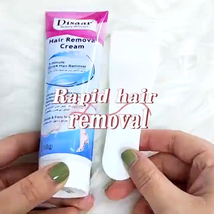 Disaar 3-Minute Quick Permanent Hair Removal Cream Painless Hair ...
