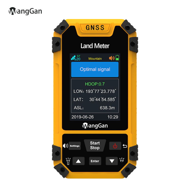 Wanggan S4 Land meter color sreen Farmland GPS Land surveing machine S4 ...