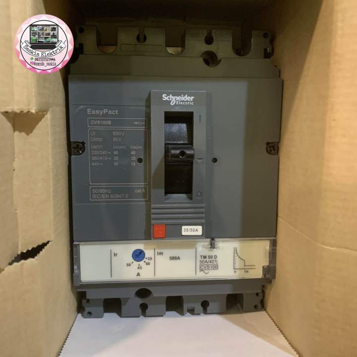 mccb schneider CVS100B 3P CVS100F 16A cvs 100f LV510330 TM16D LV510300 | Lazada Indonesia