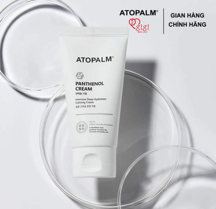 Kem dưỡng ẩm Atopalm Panthenol Cream làm dịu phục hồi da cho trẻ sơ ...