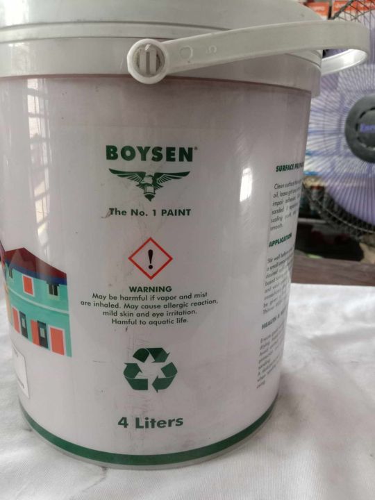 Boysen Permacoat S/G Latex B-7570 Old Redwood 4liters | Lazada PH