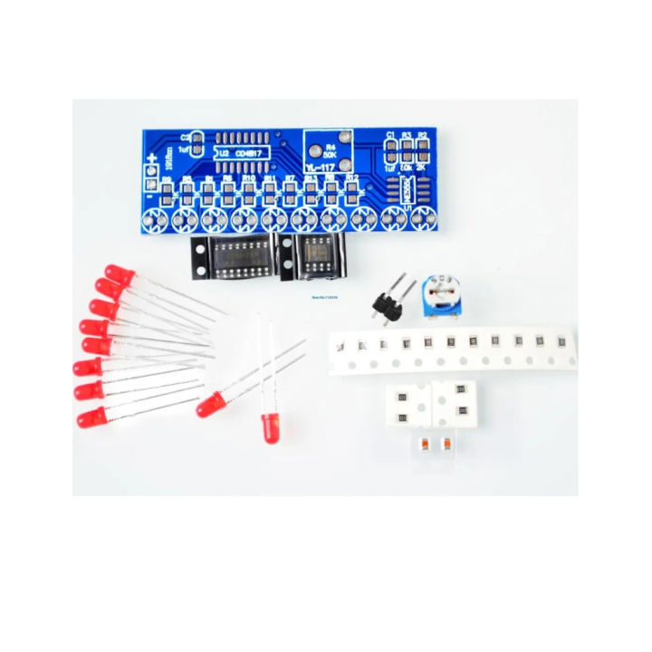 NE555+CD4017 Light Water Flowing Light LED Module DIY Kit | Lazada PH