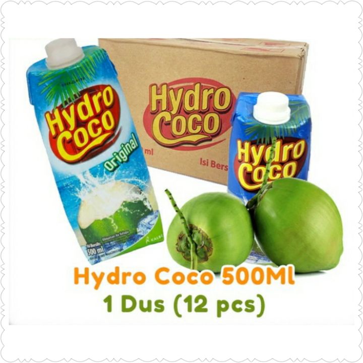 Hydro Coco 500ml 1 dus isi 12 pcs | Lazada Indonesia