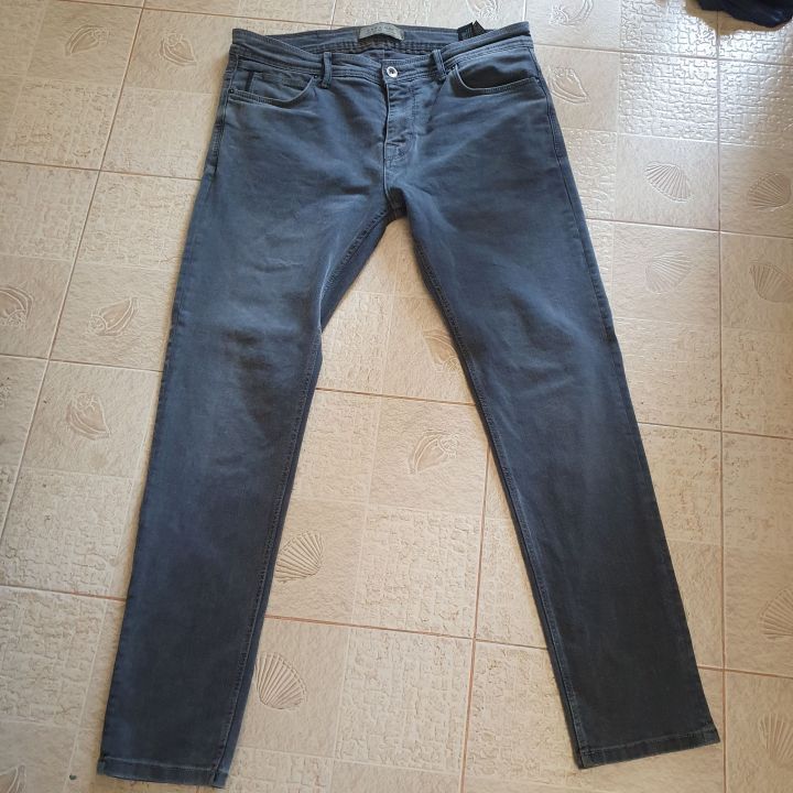กางเกงยีนส์ชาย Zara man made in Turkey | Lazada.co.th