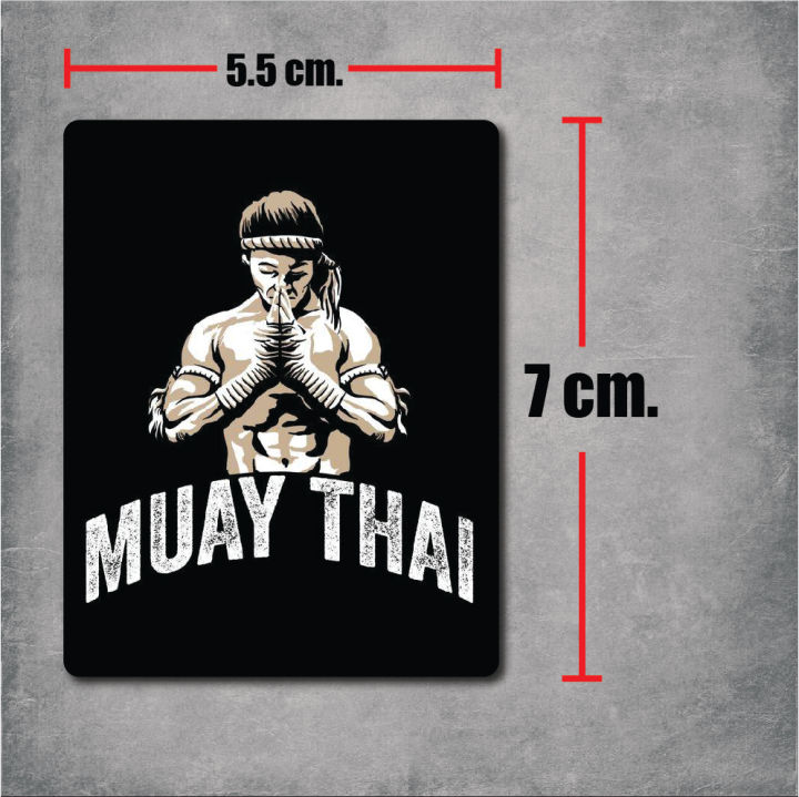 +Souvenirs from Thailand+ sticker pvc muay thai สติกเกอร์ มวยไทย งาน ...