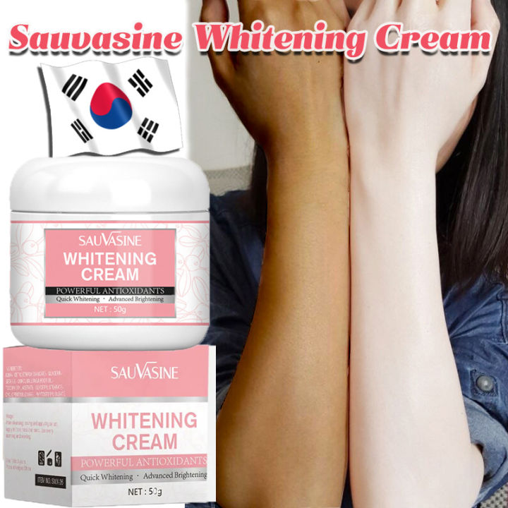Sauvasine Whitening Cream Original Korea Super Spot Remover Whitening ...