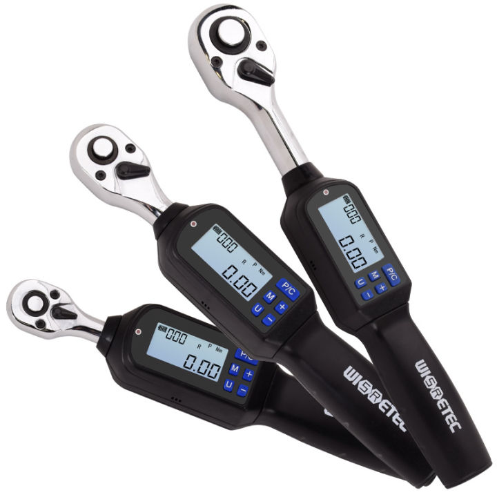 Wisretec High Precision Digital Digital Torque Wrench Replaceable Plug ...