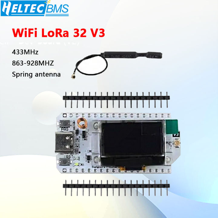 Heltec WiFi LoRa 32 V3 Dev-board with SX1262 ESP32 LORA node with OLED Display wireless shell ...