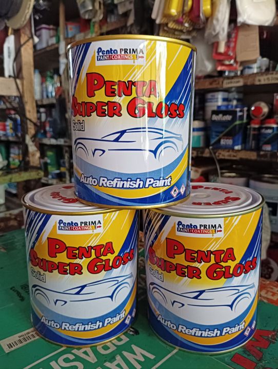 CAT PENTA SUPER GLOSS 90120 PREMIUM WHITE T120 1KG | Lazada Indonesia