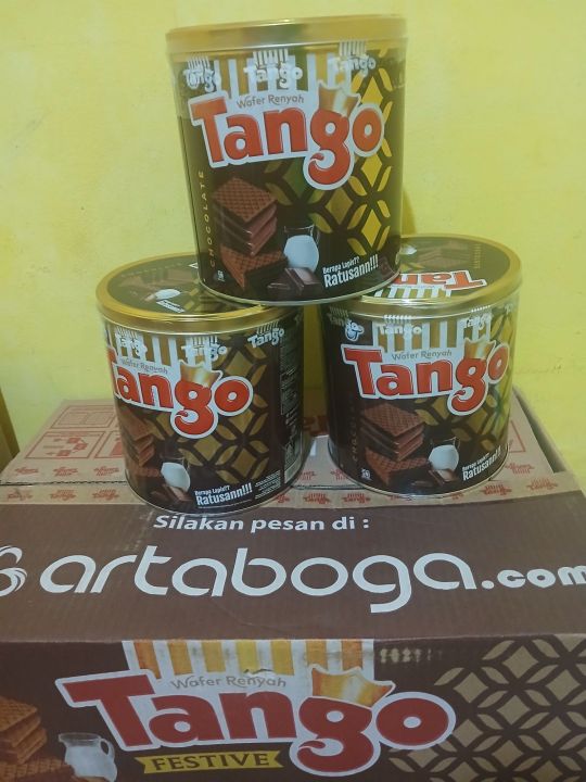 TANGO KALENG 270Gr Wafer Tango Kemasan Kaleng 270g | Lazada Indonesia