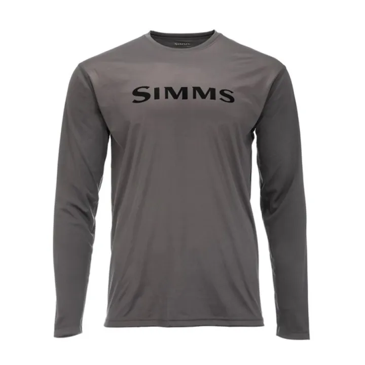 Simms Fishing Clothing Long Sleeve round Neck Ice Silk Sun Protection ...