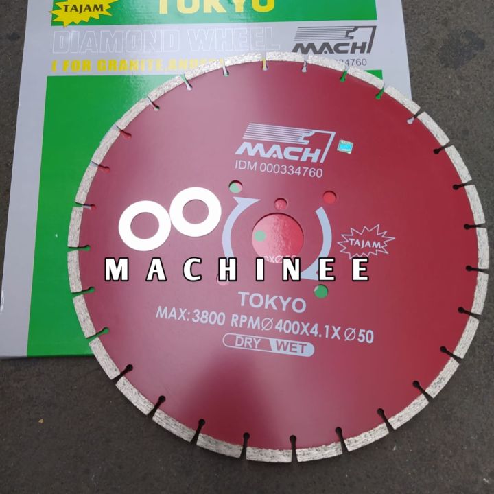 Diamond Cutting Wheel 10 Inch 12 Inch 14 Inch 16 Inch TOKYO Mata Pisau ...